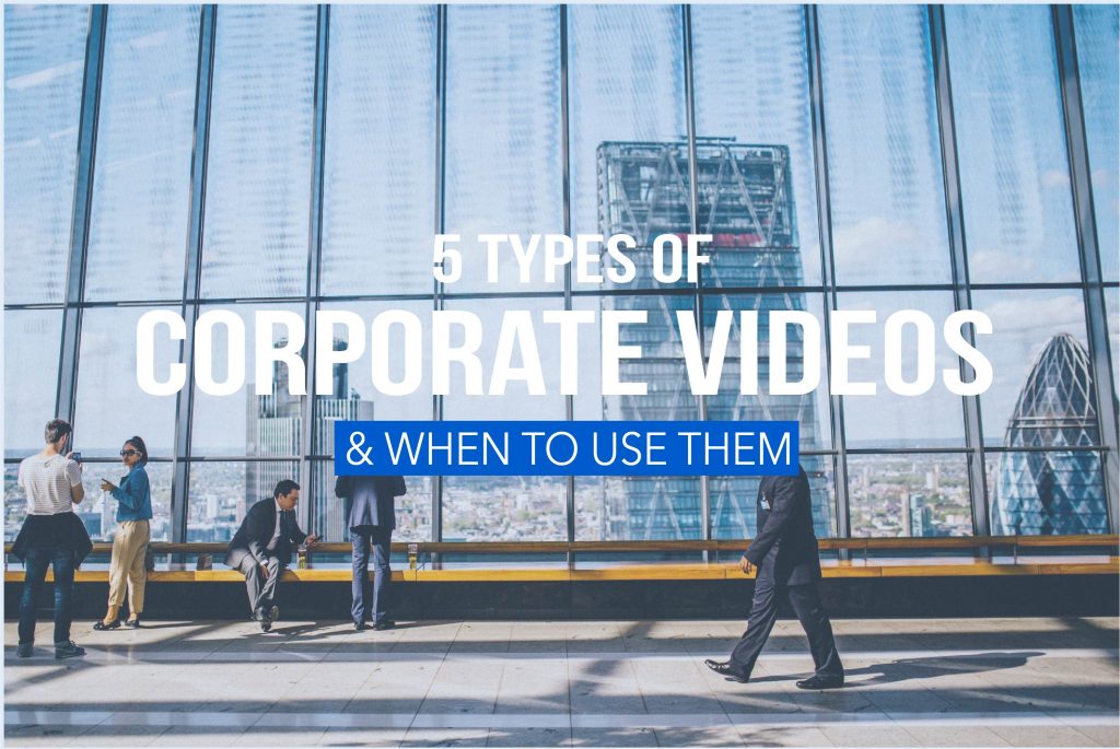 5 Types Of Corporate Videos And When To Use Them - Gram: Explainer ...