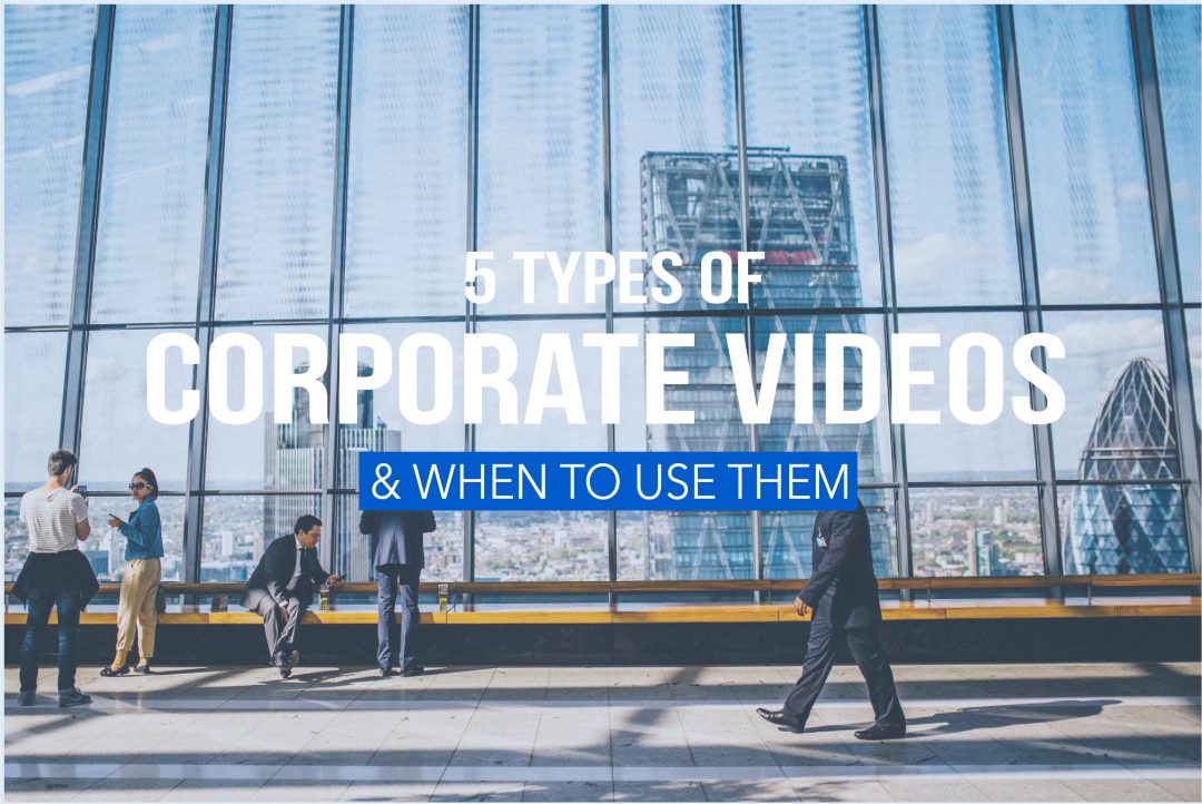 5 Types Of Corporate Videos And When To Use Them - Gram: Explainer ...